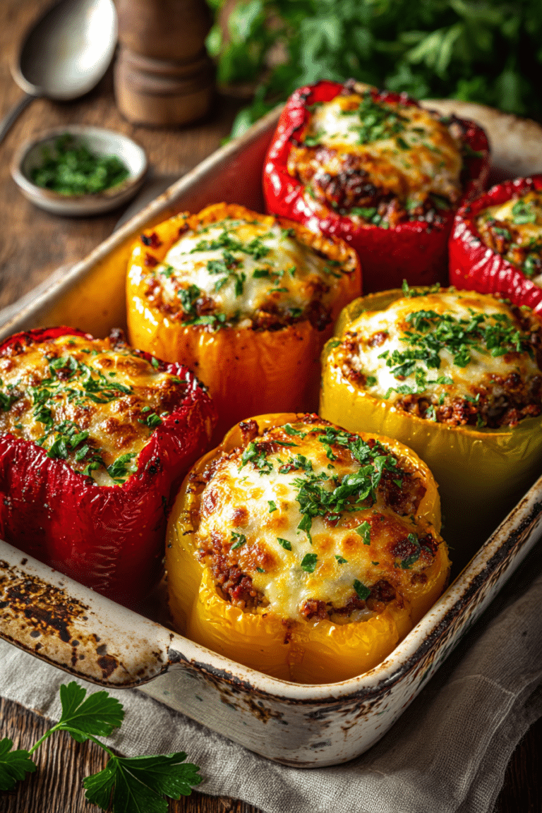 Classic Stuffed Peppers Recipe (Easy 1-Hour Dinner for Busy Families ...